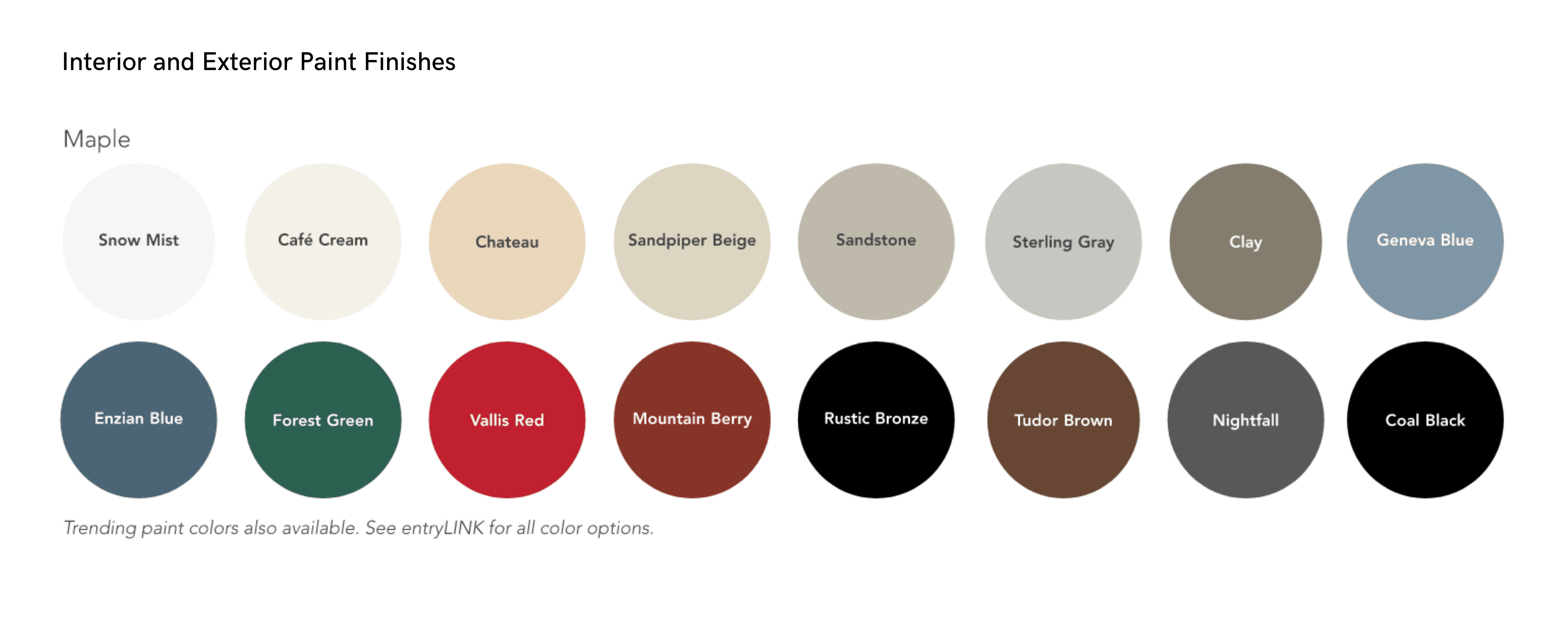 Topeka Replacement Window Color Options | Black Exterior Windows